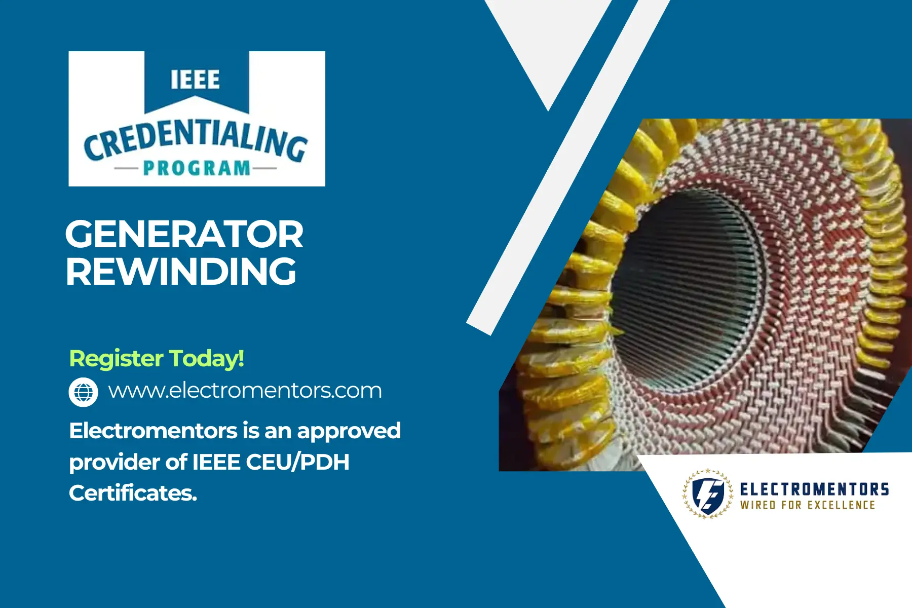Generator Rewinding Hands-on Training - ElectroMentors